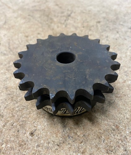 MARTIN D40B20H 5/8" BORE DOUBLE ROLLER CHAIN SPROCKET #40 CHAIN 20 ...