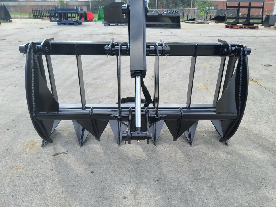 48" Subcompact Grapple Rake/Root Rake Grapple kubota/kioti/ls/mahindra ...