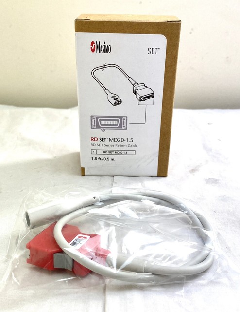 Masimo Rd Set Md20-1.5 Spo2 Trunk Cable 1.5ft for sale online | eBay