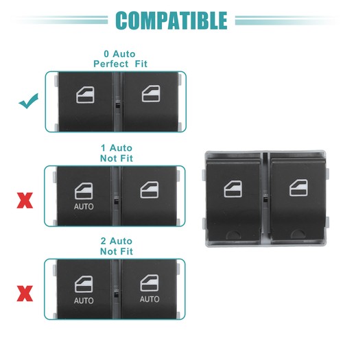 Front Left Power Window Switch for VW Polo Fox 5Z1 for Seat Ibiza No.6Q0959858 767153637865| eBay