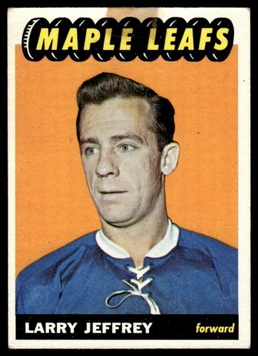 1965-66 Topps Larry Jeffrey Toronto Maple Leafs #83 | eBay