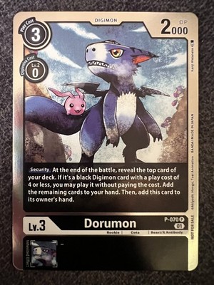 Digimon Card Game Dorumon P-070 Promo NM | eBay