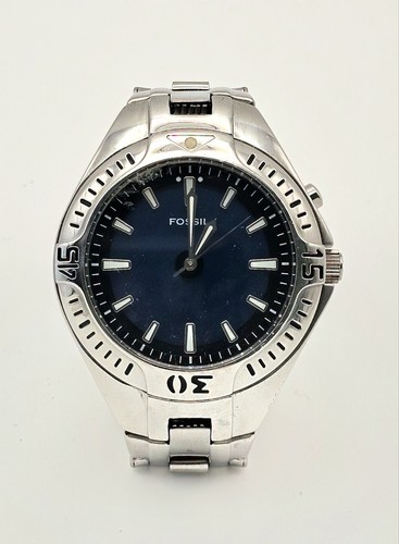 Fossil Kaleido Mens Watch Color Changing Dial 41mm Case AM-3538 Blue ...