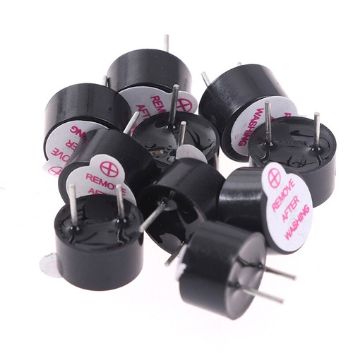 10pcs small integrated active buzzer TMB09A red label 3V DC long sound ...