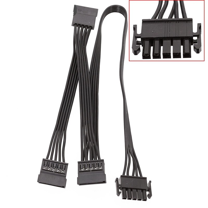 5Pin to 3 Port SATA Peripheral Supply Cable for Modular PSU O4D27582 | eBay