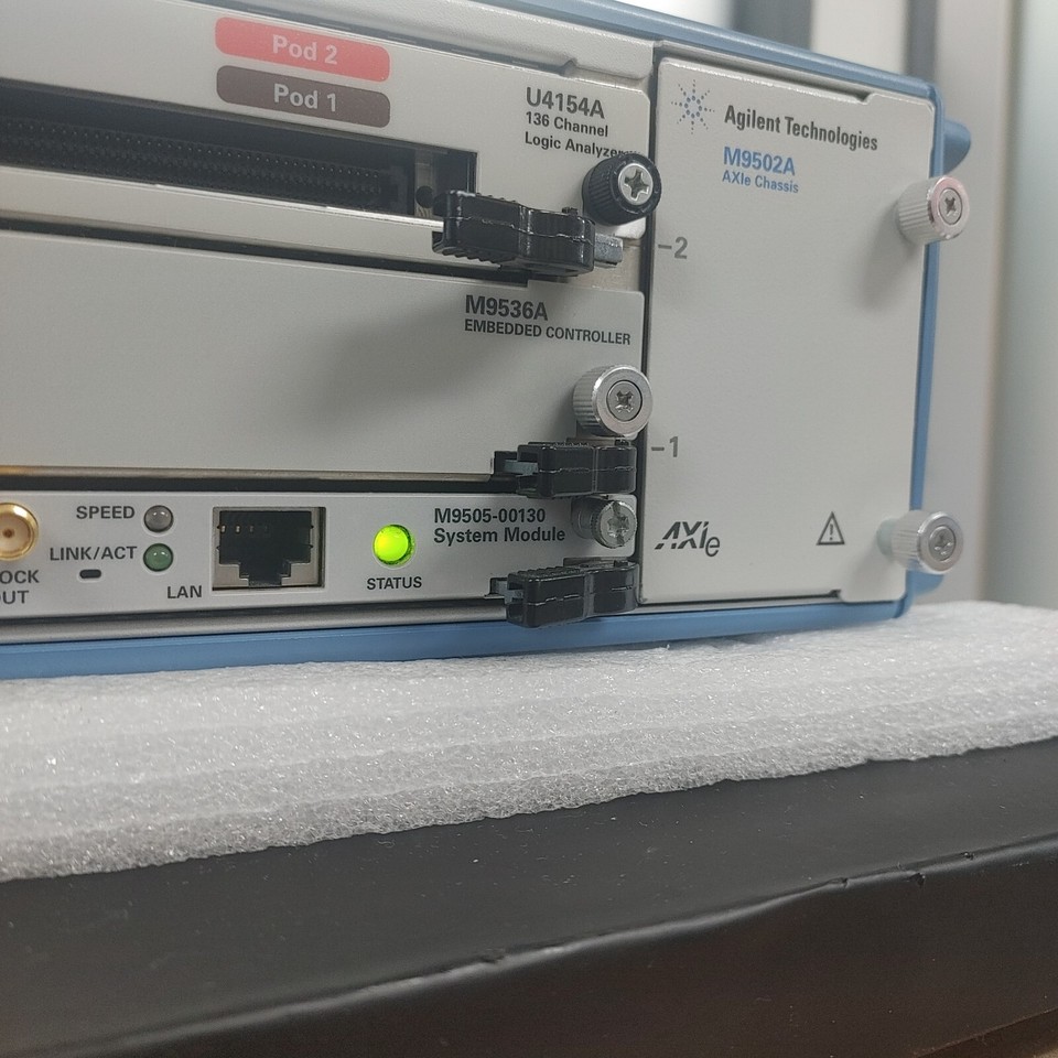 Agilent M9502A - U4154A (2.5 GHz state speed, 200M momory depth) M9536A ...