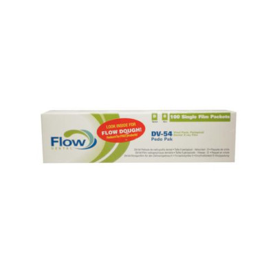 Flow Dental 18235 DV-54 #0 Single Periapical Dental X-Ray Film 100/Bx ...