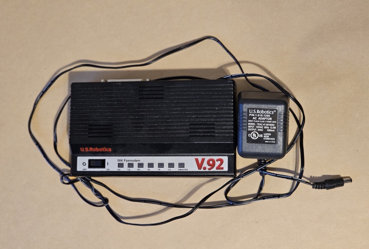 External Dial Up Modem