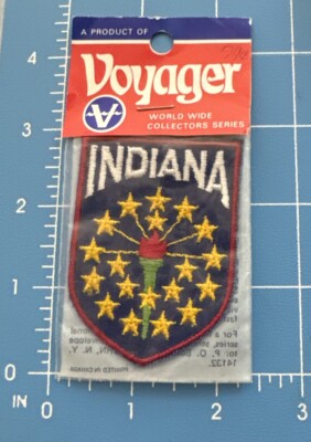 Voyager Indiana Patch New Torch With Stars | eBay