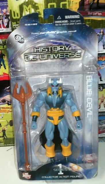 DC Direct History of DC Universe: Series 1 Blue Devil Action Figure for ...
