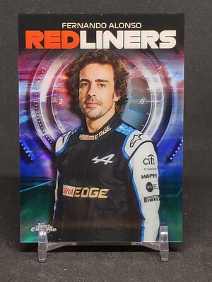 2021 Topps Chrome F1 - #RL-6Fernando Alonso - Redliners | eBay