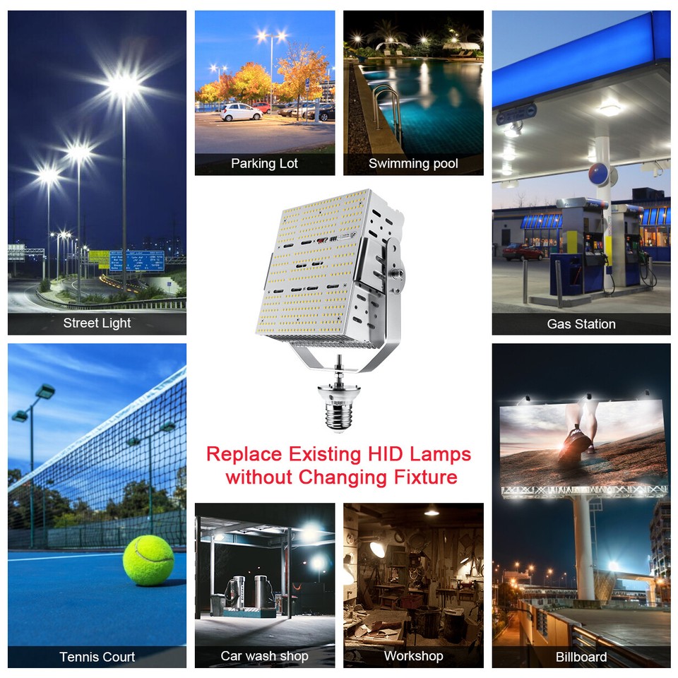 480V 240W Led Street Light Retrofit Kit Replace 1000W Metal Halide ...
