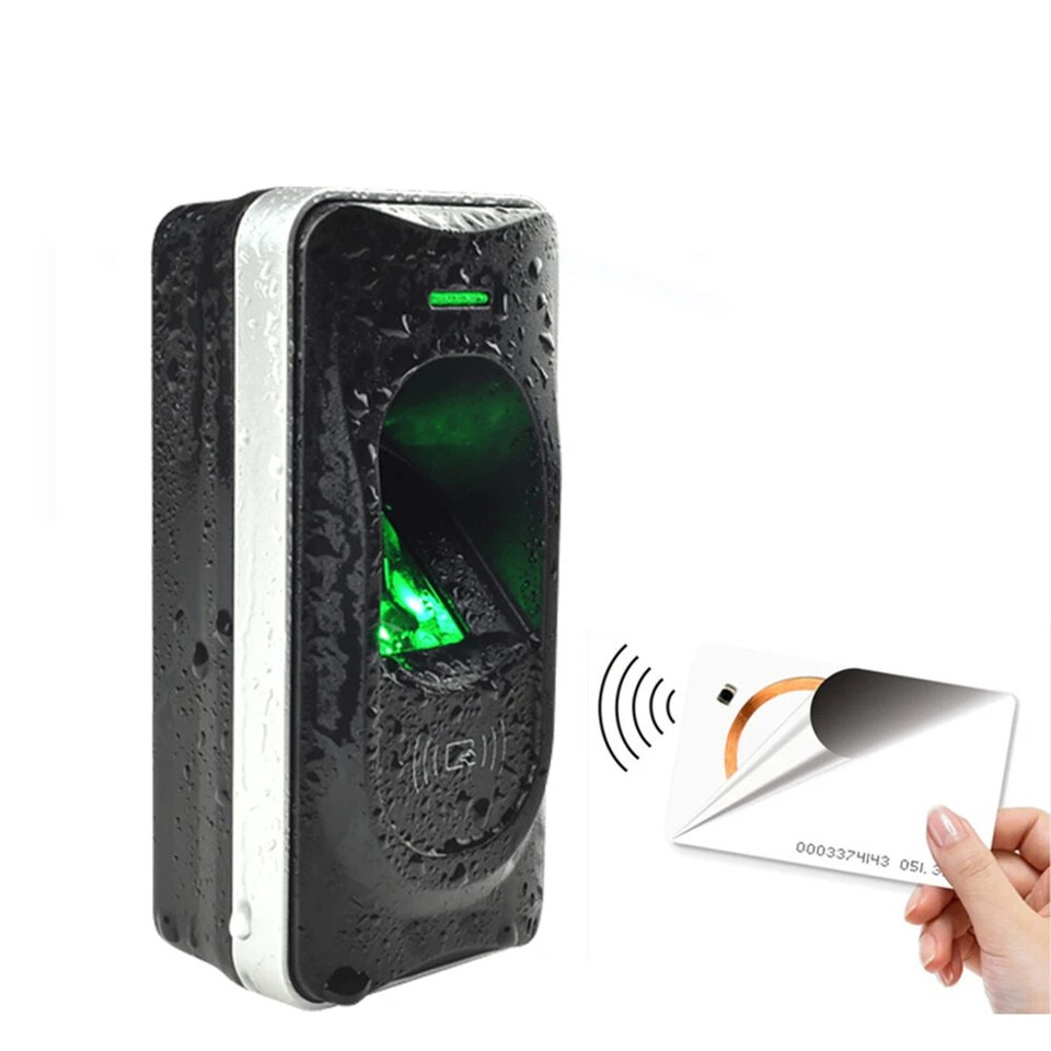 ZKTeco FR1200 IP65 Fingerprint Reader Exit Reader For F18 Access ...