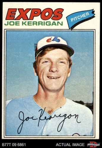 1977 Topps #341 Joe Kerrigan Expos RC 4 - VG/EX | eBay