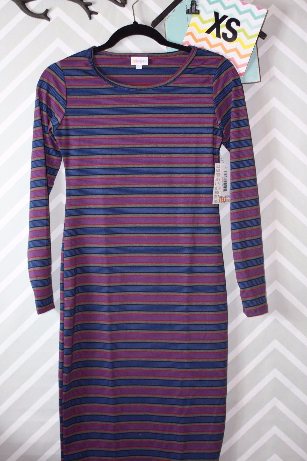 Lularoe Debbie Dress Long Sleeve NWT Size XS | eBay
