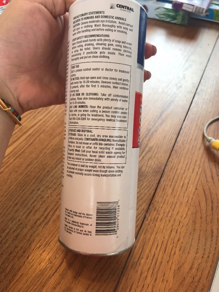 Adams FleaTick Carpet Powder With Linalool And Nylar 1Ib-Brand New ...