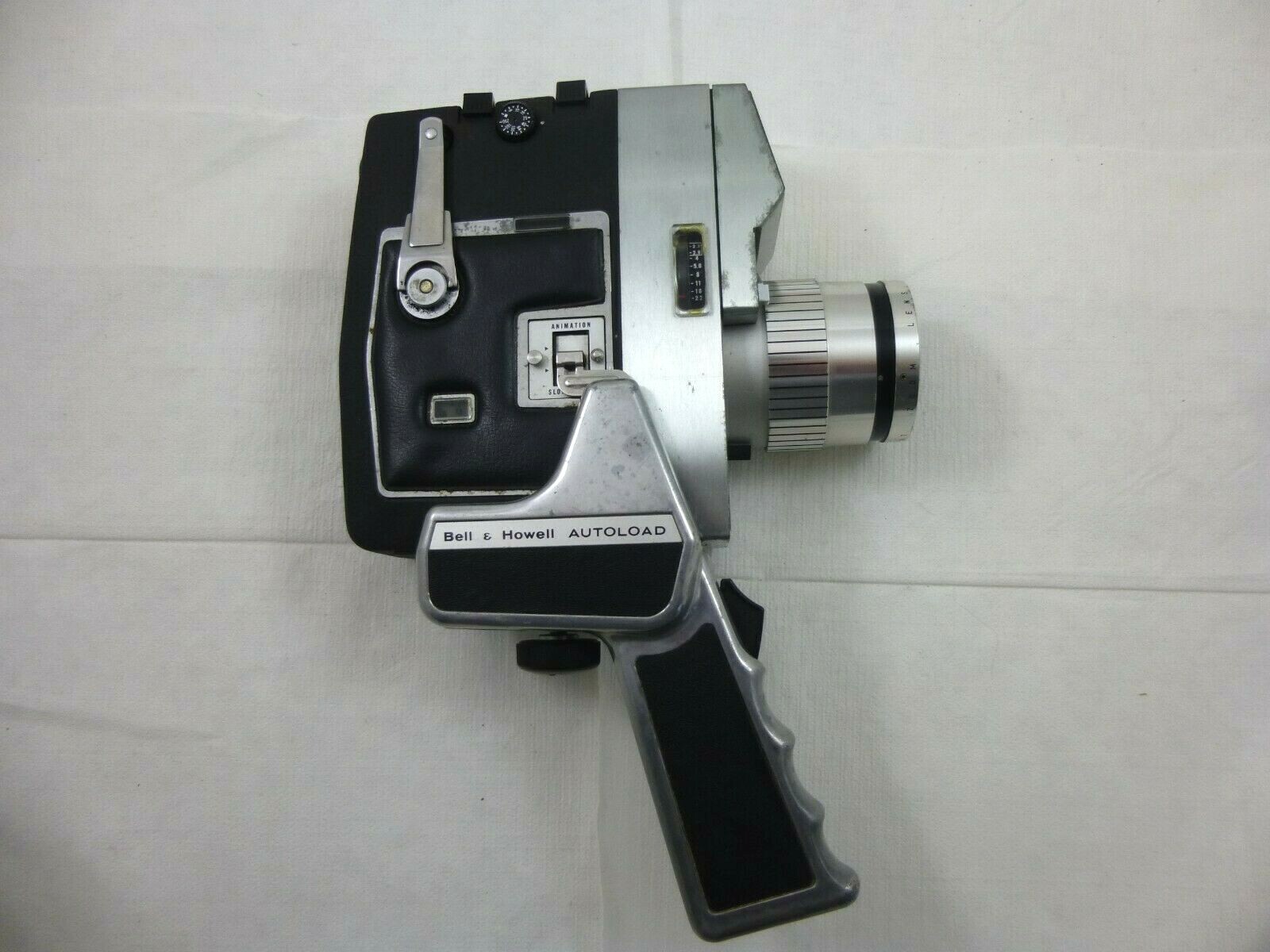 Vintage Bell & Howell Auto Load Duo-Speed Zoomatic Camera Optronic Eye ...