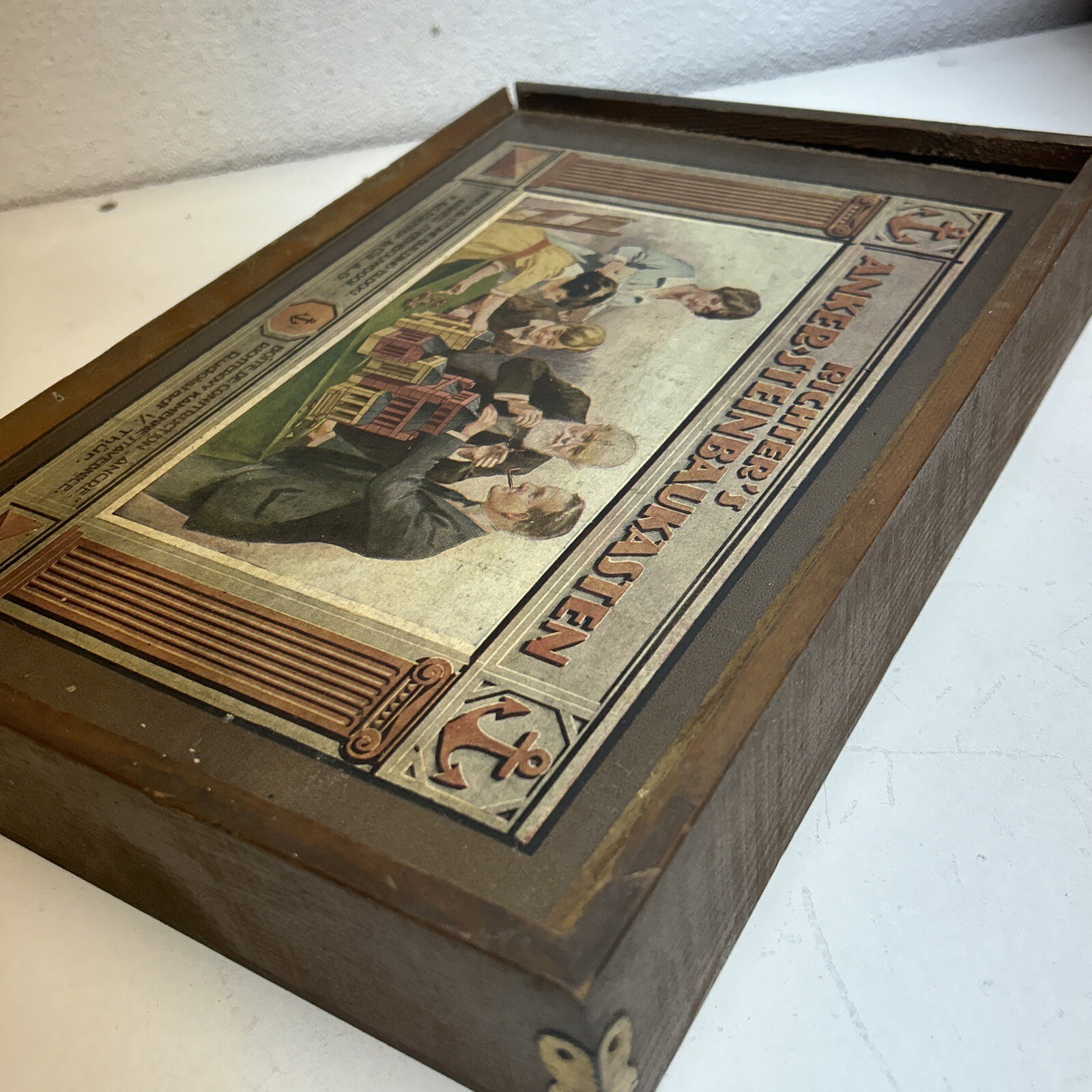 antik Richter`s Anker-Steinbaukasten um 1900 | eBay.de