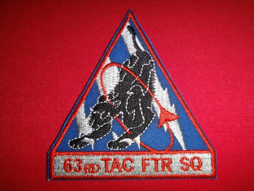 USAF Air Force 63rd Tactique Fighter Escadron Panthers Patch | eBay