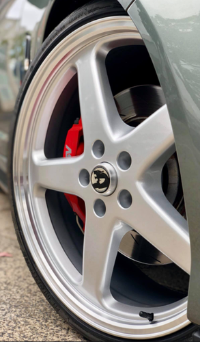 20" Walky Walkinshaw Wheels Silver Staggered Rims Fit Holden Commodore ...