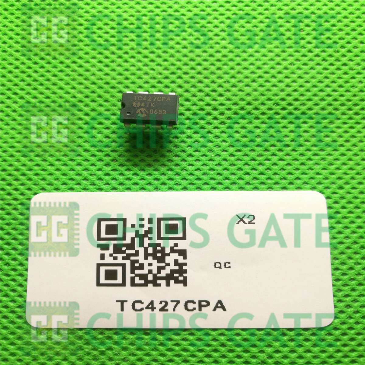 8PCS TC427CPA Encapsulation:DIP,1.5A DUAL HIGH-SPEED POWER MOSFET ...