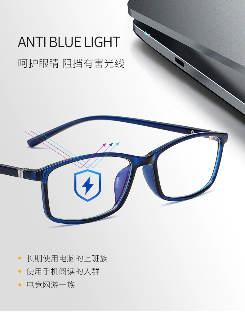 Nearsighted Glasses Myopia Student PC Full frame 0 -1.0 -1.5 -3.0 -3.5 ...