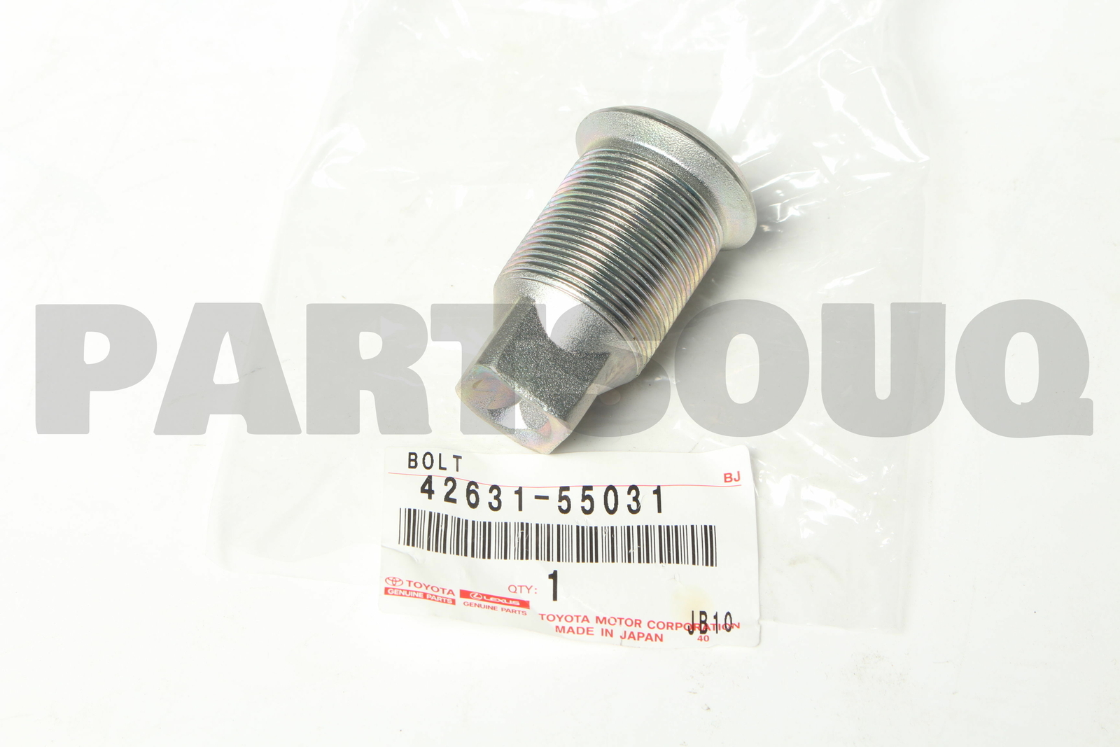 4263155031 Genuine Toyota BOLT, DOUBLE WHEEL STOP, RH 42631-55031 | eBay