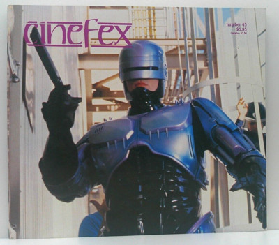 CINEFEX #45 1991 MAGAZINE ROBOCOP 2 FLIGHT OF THE INTRUDER DIE HARD 2 ...