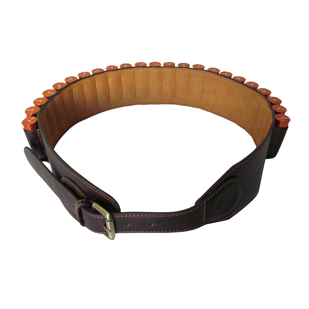 Leather Shotgun Shell Bandolier