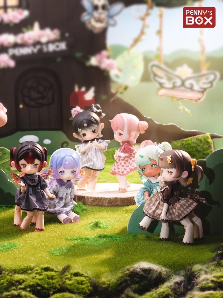 Blind Box Dreamlike Tea Party 1/12 Centaur Fairy OB11 11cm BJD Doll ...