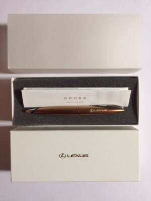 TOYOTA Lexus Novelty CROSS Original Ball Point pen Unused w/Box VERY ...