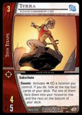 VS System: Terra, Titans Tomorrow East [Played] DC Legion of Super Heroes TCG CC | eBay