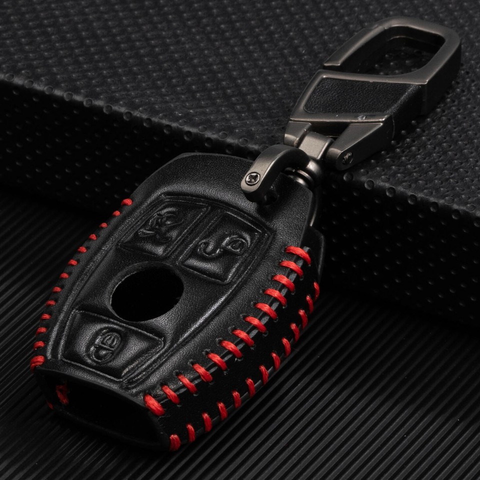 Remote Key Ring Case Cover Holder For Mercedes Benz CLS C E S Class ...