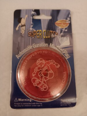 Super Clutch Sound Speed Yo-Yo 3658 Red Yo Yo Mint On Card | eBay