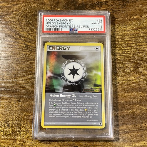 PSA 8 2006 POKEMON EX DRAGON FRONTIERS SET HOLON ENERGY FF REVERSE HOLO ...