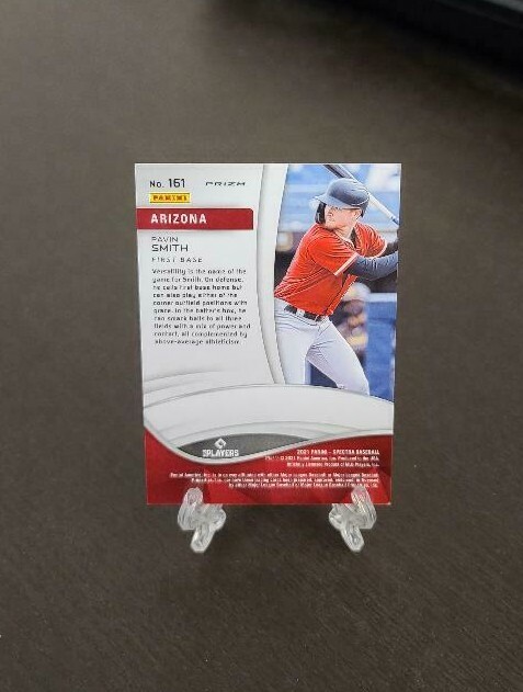 2021 Panini Spectra Pavin Smith Rookie Card Meta Prizm Arizona ...