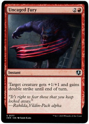 Uncaged Fury 0177 - Innistrad Remastered - MTG - NM/M | eBay