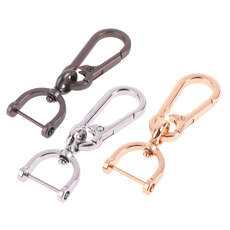 Car Keychain Creative Simple Strong Carabiner Shape Keyring Climbing ...