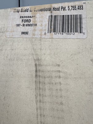 DEFLECTA SHIELD CONCEPT II WIND SHELD - 282039ZC 95-97 FORD WINDSTAR ...