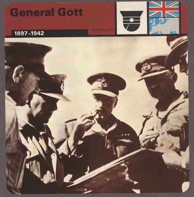 General Gott Edito Service Card Second World War II Person | eBay