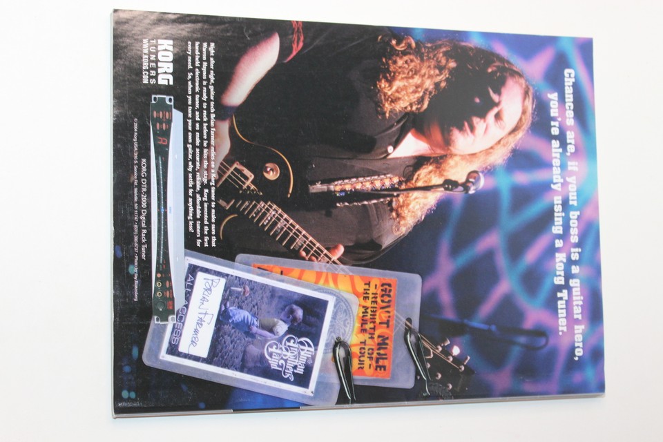 Guitar World Magazine OZZFEST 2004 Black Sabbath Judas Priest September ...