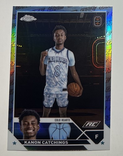 Kanon Catchings Rookie 2024 Topps Chrome OTE Logo Border #17 Cold ...