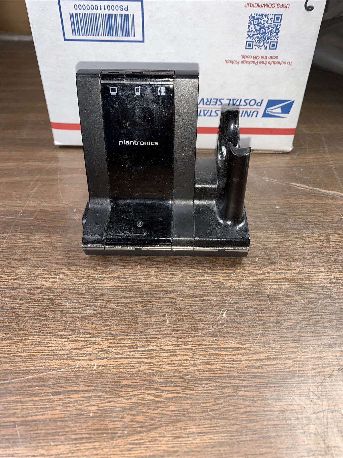 LOT OF 7 PLANTRONICS WO2 WIRELESS OFFICE HEADSET CHARGER DOCK BASE ...