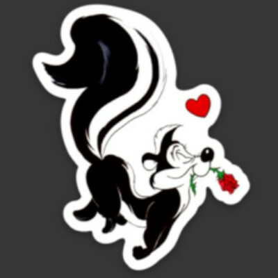 Pepe Le Pew MAGNETS French BANNED Skunk Cartoon Vinyl Decal Car Bumper ...