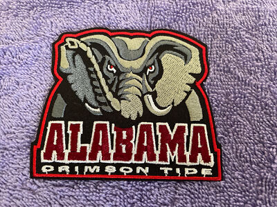 New NCAA Alabama Crimson Tide Iron On Patch | eBay