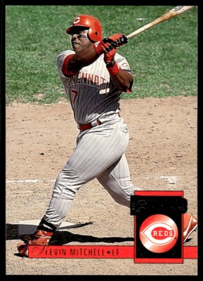 1994 Donruss Baseball Card Kevin Mitchell Cincinnati Reds #377 | eBay