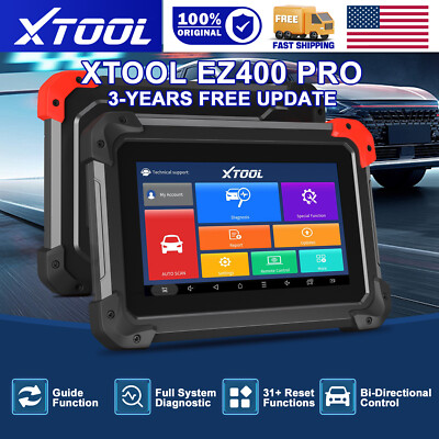 XTOOL EZ400PRO Used Auto OBD2 All System Diagnostic Scanner ...
