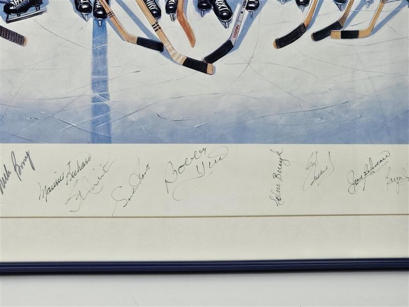 500 GOAL CLUB 23x38 SIGNED LITHO 16 SIGNATURES | eBay