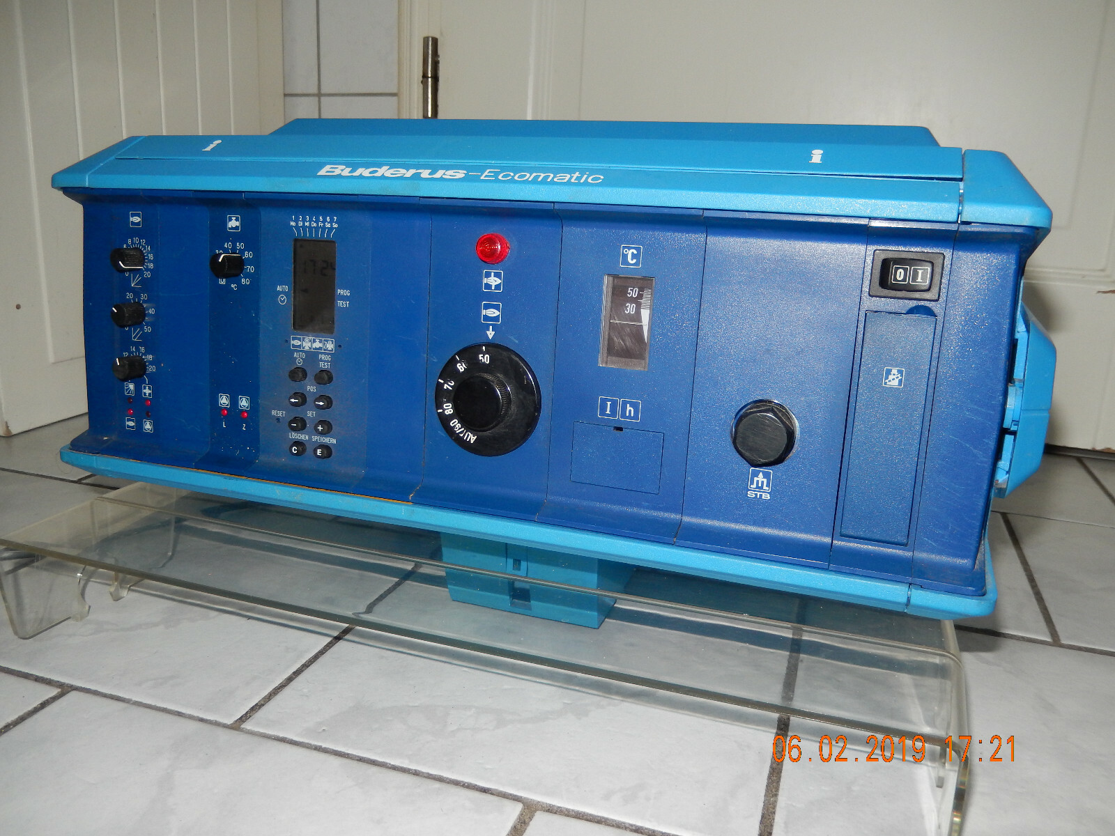 BUDERUS-Ecomatic HS3220--E-X11210000 Heizungsregler mit ...