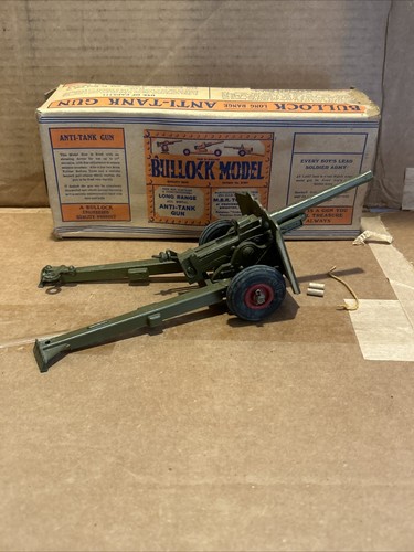 QUALITY TOYS BULLOCK MODEL LONG RANGE METAL ANTI-TANK GUN VINTAGE ...